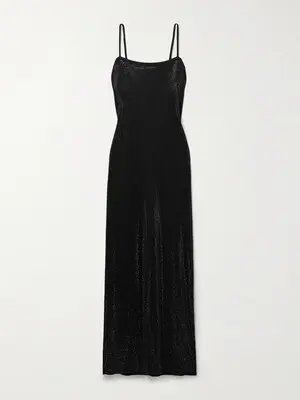 Alexander Wang Crystal-embellished Midi Dress