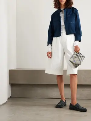 Marni Cropped Embroidered Shirt