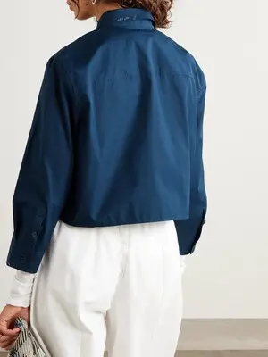 Marni Cropped Embroidered Shirt