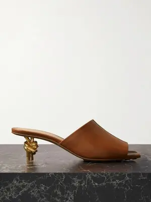 Bottega Veneta Knot Leather Mules