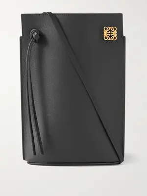 Loewe Dice Pocket Leather Shoulder Bag