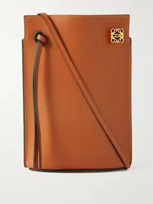 Loewe Dice Pocket Leather Shoulder Bag