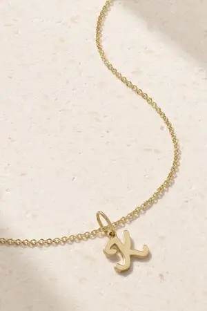 SYDNEY EVAN Pure Initial 14-karat Necklace - Gold