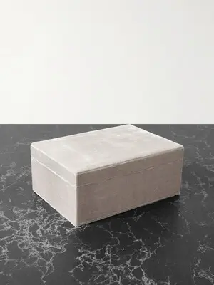 Sophie Bille Brahe Trésor Large Velvet Jewelry Box - Gold