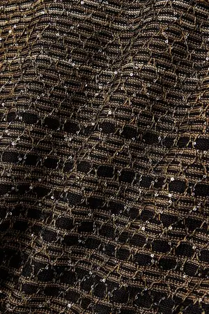 Missoni Sequined Striped Metallic Crochet-knit Sweater
