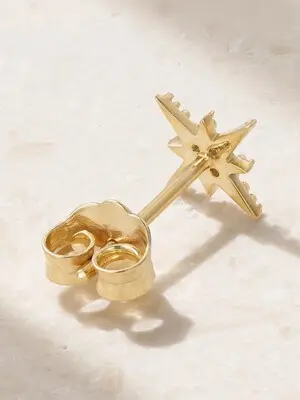 SYDNEY EVAN Mini Starburst Diamond Earring