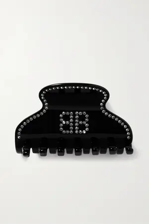 Balenciaga Holli Hair Clip - Black