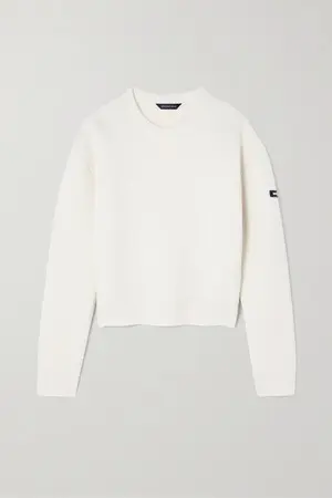 Balenciaga Appliquéd Wool Sweater