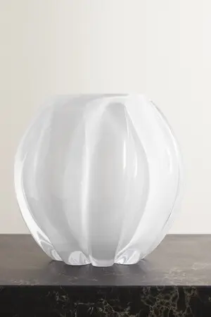 YALI GLASS Fiori Bolla Glass Vase - White