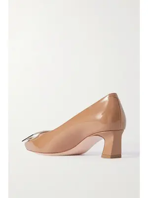 ROGER VIVIER Trompette 45 Patent-leather Pumps