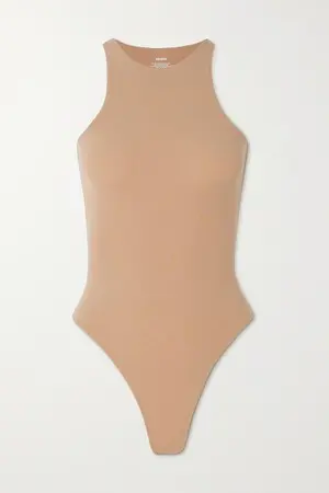 SKIMS Fits Everybody High Neck Bodysuit - Neutrals