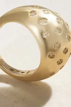 Lauren Rubinski 14-karat Diamond Ring