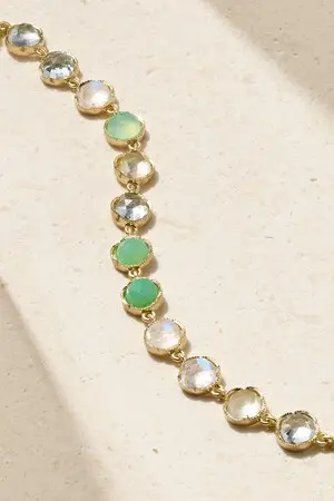 Irene Neuwirth 18-karat Gold Multi-stone Bracelet