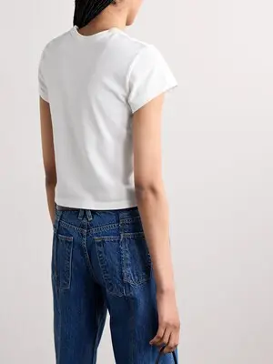 SLVRLAKE Easy Cotton-jersey T-shirt