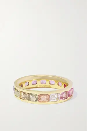 OCTAVIA ELIZABETH Alice 18-karat Recycled- Sapphire Ring - Gold