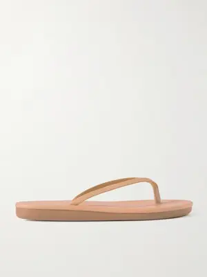 ANCIENT GREEK SANDALS Saionara Leather Flip Flops - Brown
