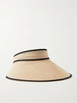 Eugenia Kim Trixie Hemp-blend Sun Visor - Brown