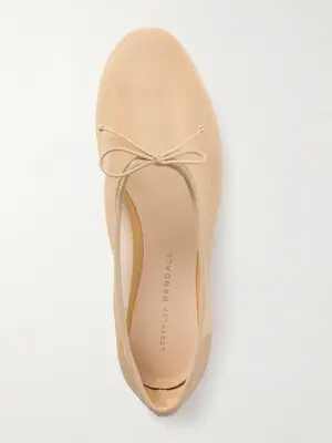 LOEFFLER RANDALL Landon Bow-embellished Ballet Flats