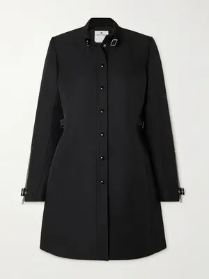 COURREGES Twill A-line Coat