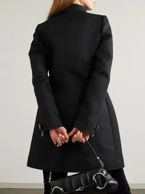 COURREGES Twill A-line Coat