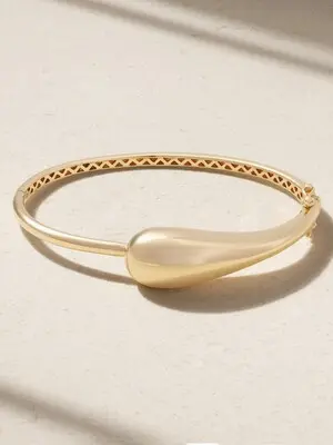 Mateo 14-karat Agua Bangle - Gold