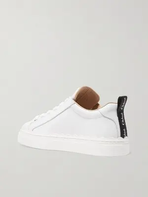 Chloé Net Sustain Lauren Leather Sneakers