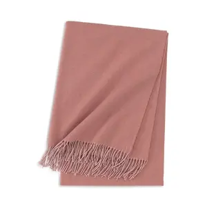 YVES DELORME Club Wool Throw Santal