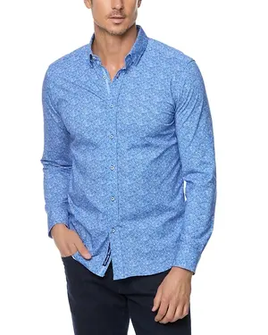 Robert Graham Boden Button Front Printed Shirt