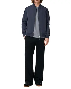 ALLSAINTS Bassett Bomber Jacket - Command Blue