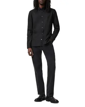 ALLSAINTS Hawthorne Shirt - Black