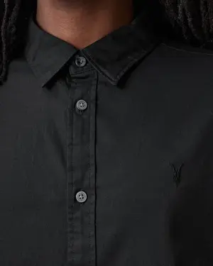 ALLSAINTS Hawthorne Shirt - Black