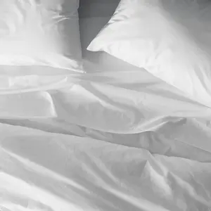 COYUCHI Refined Percale Standard Pillowcase, Pair - Alpine White