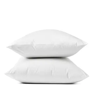COYUCHI Refined Percale King Pillowcase, Pair - Alpine White