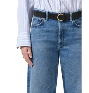 Citizens Of Humanity Miro High-rise Ankle Barrel Jeans - Pacifica