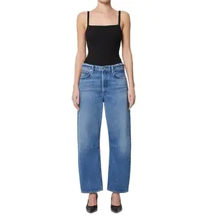 Citizens Of Humanity Miro High-rise Ankle Barrel Jeans - Pacifica