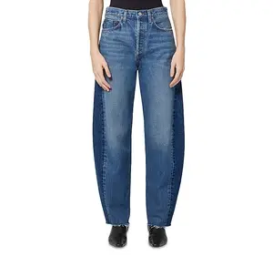 AGOLDE Luna High Rise Tapered Jeans - Split