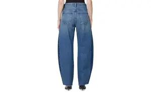 AGOLDE Luna High Rise Tapered Jeans - Split