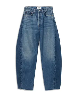 AGOLDE Luna High Rise Tapered Jeans - Split