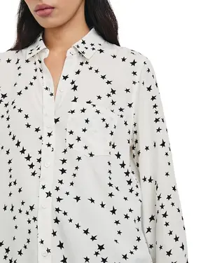 Rails Kathryn Star Shirt - Ivory Star