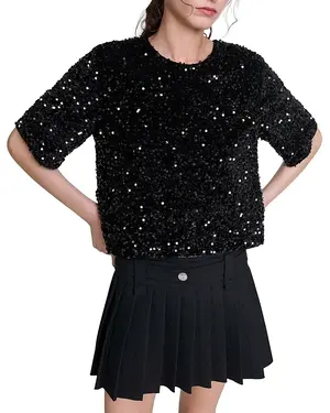 Maje Sequined Blouses