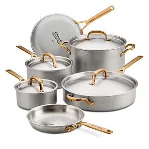 KITCHENAID Antique Finish 5 Ply Clad 10 Piece Cookware Set