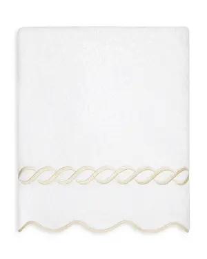 PRATESI Treccia Bath Towel - White/beige