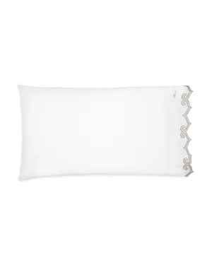 PRATESI Marrakesh Standard Pillowcase Set White/sterling