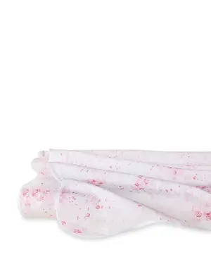 PRATESI M'ama Non M'ama Flat Sheet, Twin - Pink