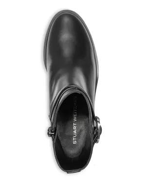 STUART WEITZMAN Esme Belted Zip Booties