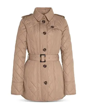 Barbour Tummel Box Quilt Trench Jacket