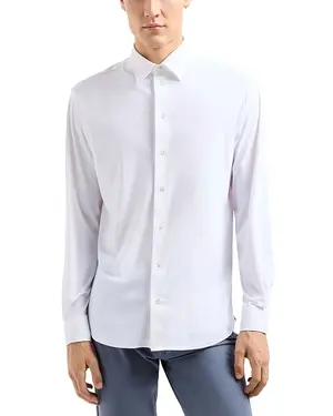 Emporio Armani Regular Fit Nylon Sport Shirt