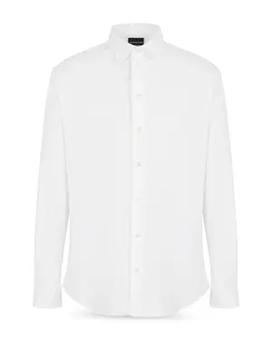 Emporio Armani Regular Fit Nylon Sport Shirt