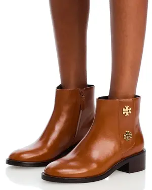 Tory Burch T Lock 35 Ankle Boots - Sierra