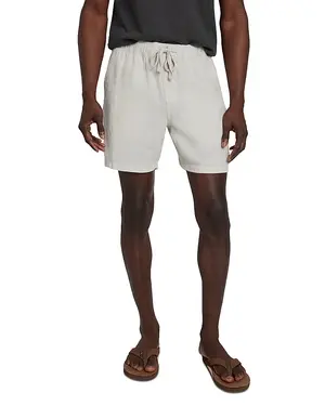 Faherty Brand Linen Shorts - Weathered Sand